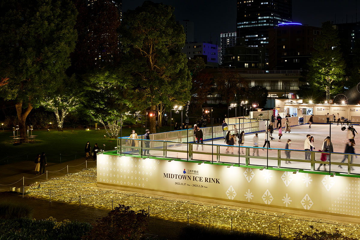 MITSUI FUDOSAN MIDTOWN ICE RINK（三井不動産 ミッドタウン アイスリンク）｜レッツエンジョイ東京